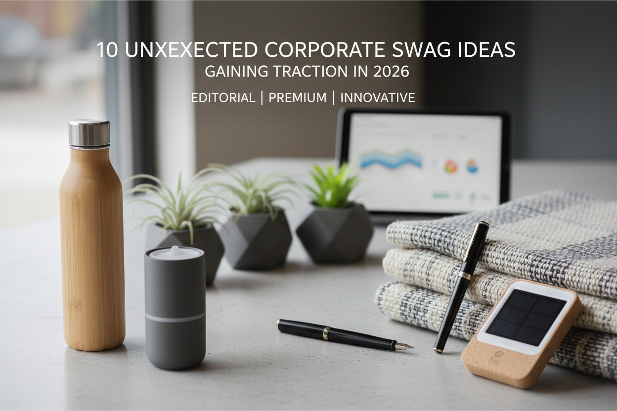 10 Unexpected Corporate Swag Ideas That Are Gaining Traction in 2026 ...